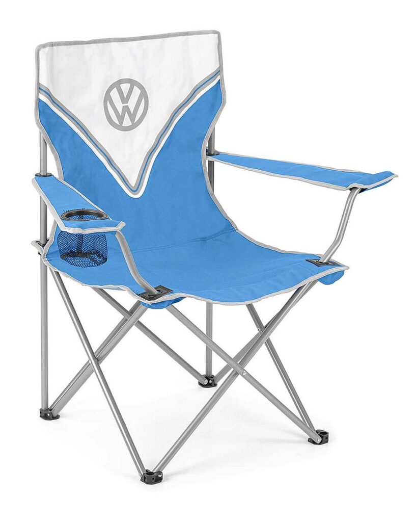 Volkswagen VW Camper Bus Standard Blue Camping Chair - VWlicensed.com ...